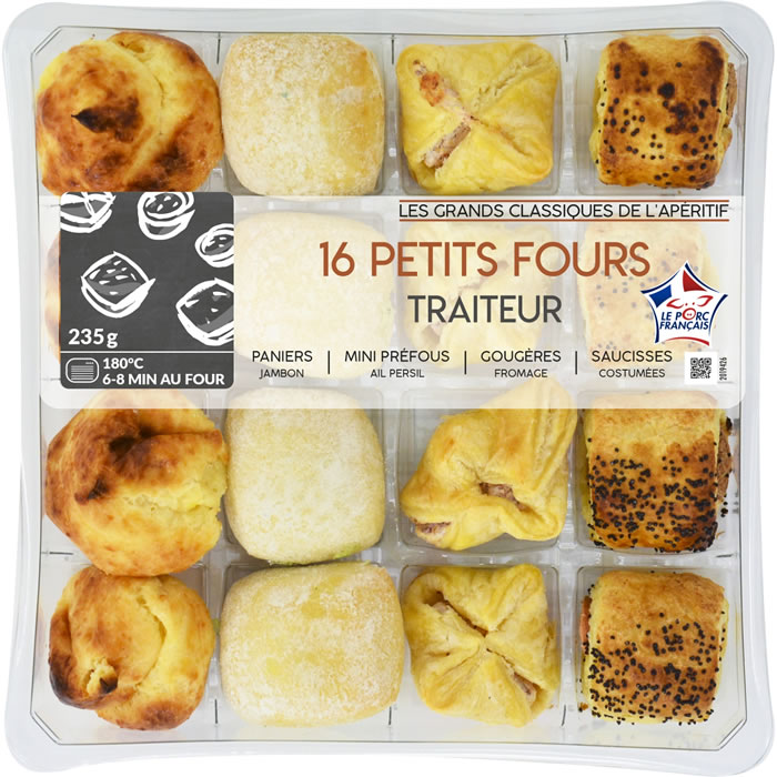 MIX BUFFET : Assortiment de bouchées apéritives feuilletés