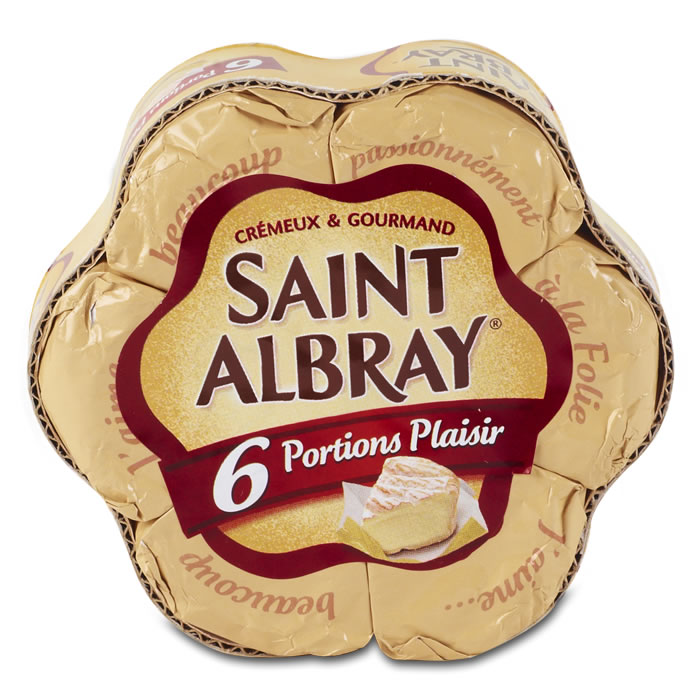 SAINT ALBRAY : Fromage à la crème et au Lait : 6 x 30 g | Livraison à ...