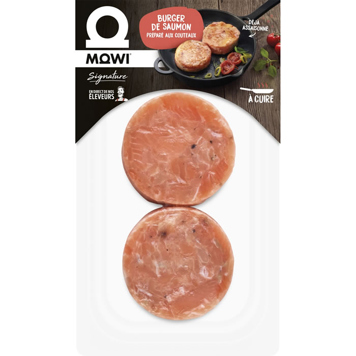MOWI : Burger de saumon