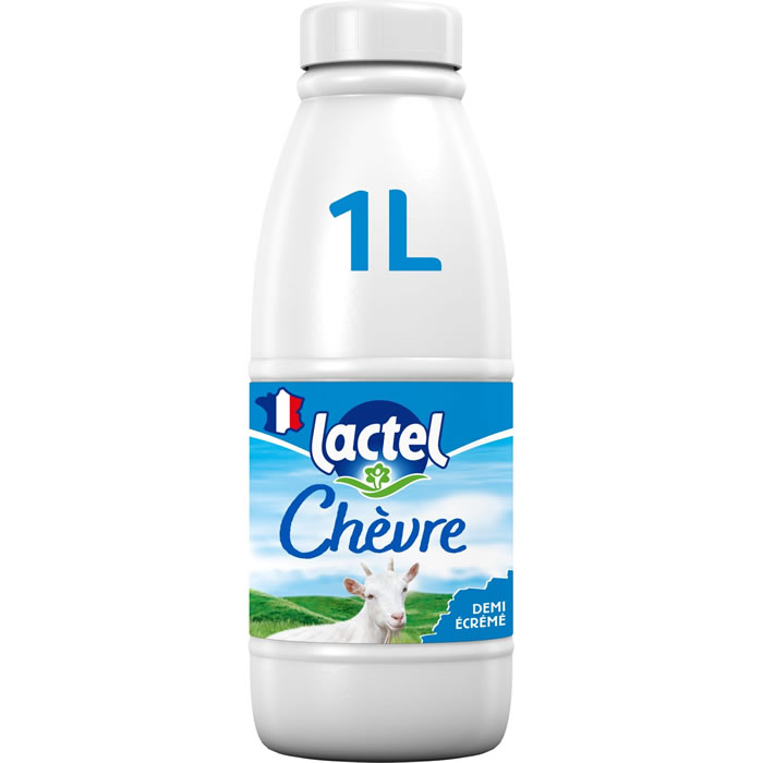 LACTEL : Lait de chèvre demi-écrémé UHT : 1 L | Livraison à domicile et ...