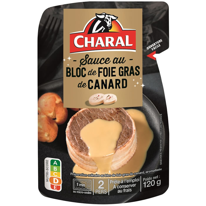 CHARAL : Sauce au foie Gras