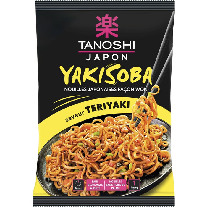 TANOSHI : Yakisoba - Nouilles façon wok saveur teriyaki