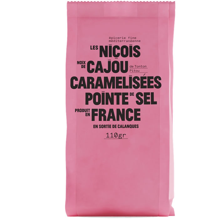LES NICOIS : Noix de cajou caramalisées : 110 g | Livraison à domicile ...