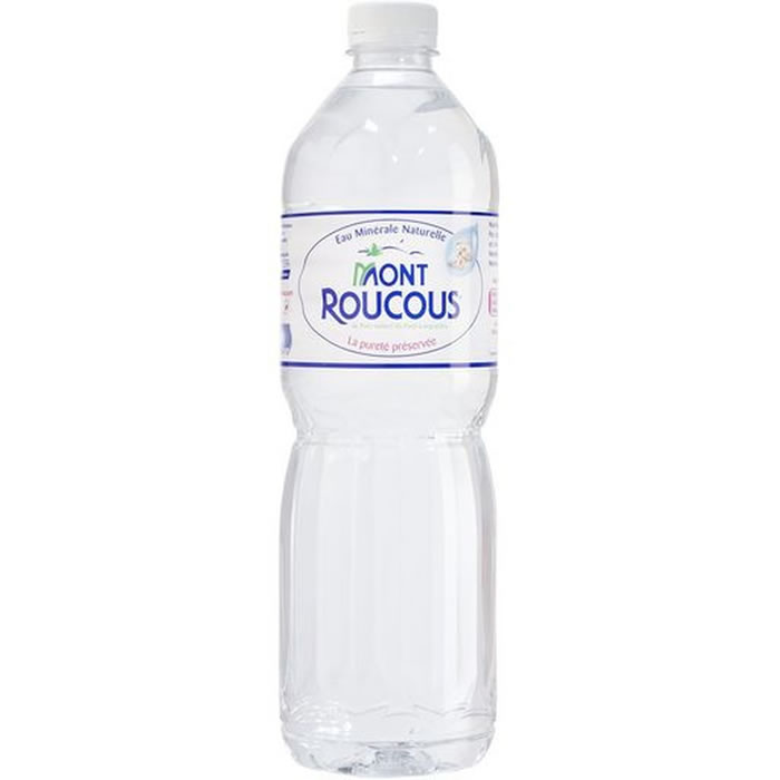 MONT ROUCOUS : Eau minérale naturelle : 1 L | Livraison à domicile et ...