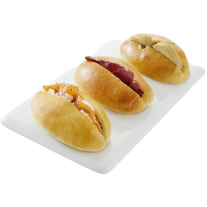 FLUNCH : Traiteur - Mini navettes garnies magret de canard, foie gras ...