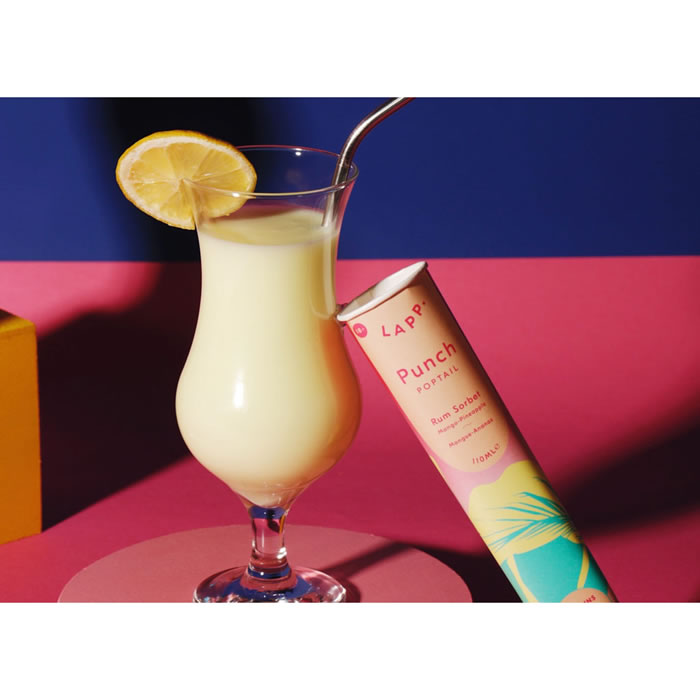POPTAIL : Sorbet alcoolisé Punch Tropical : 4 x 110 ml | Livraison à ...